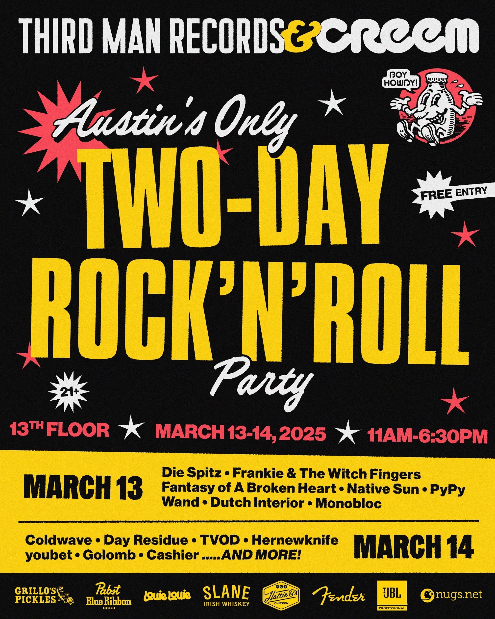 THIRD MAN RECORDS & CREEM ANNOUNCE TWO-DAY BLOWOUT IN AUSTIN, TX ON MA ...