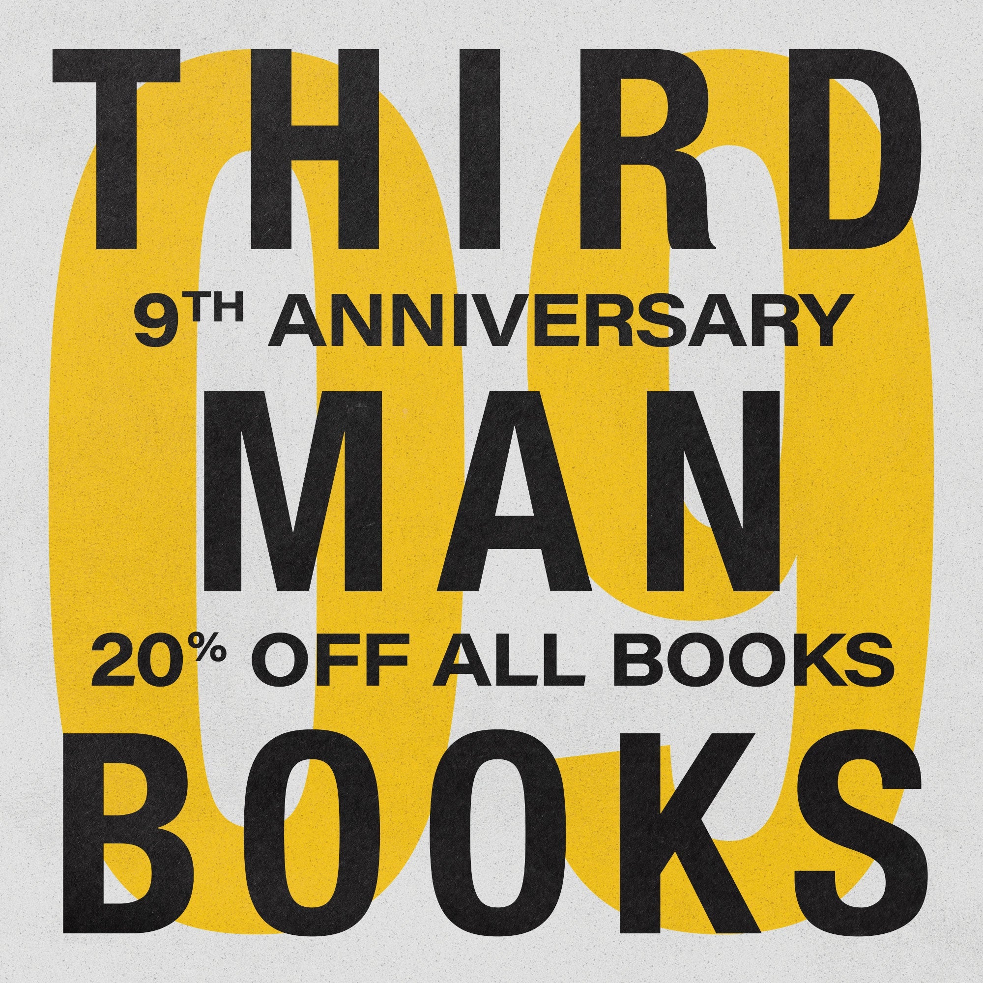 Third Man Books Anniversary Sale – Third Man Records – Official UK/EU Store