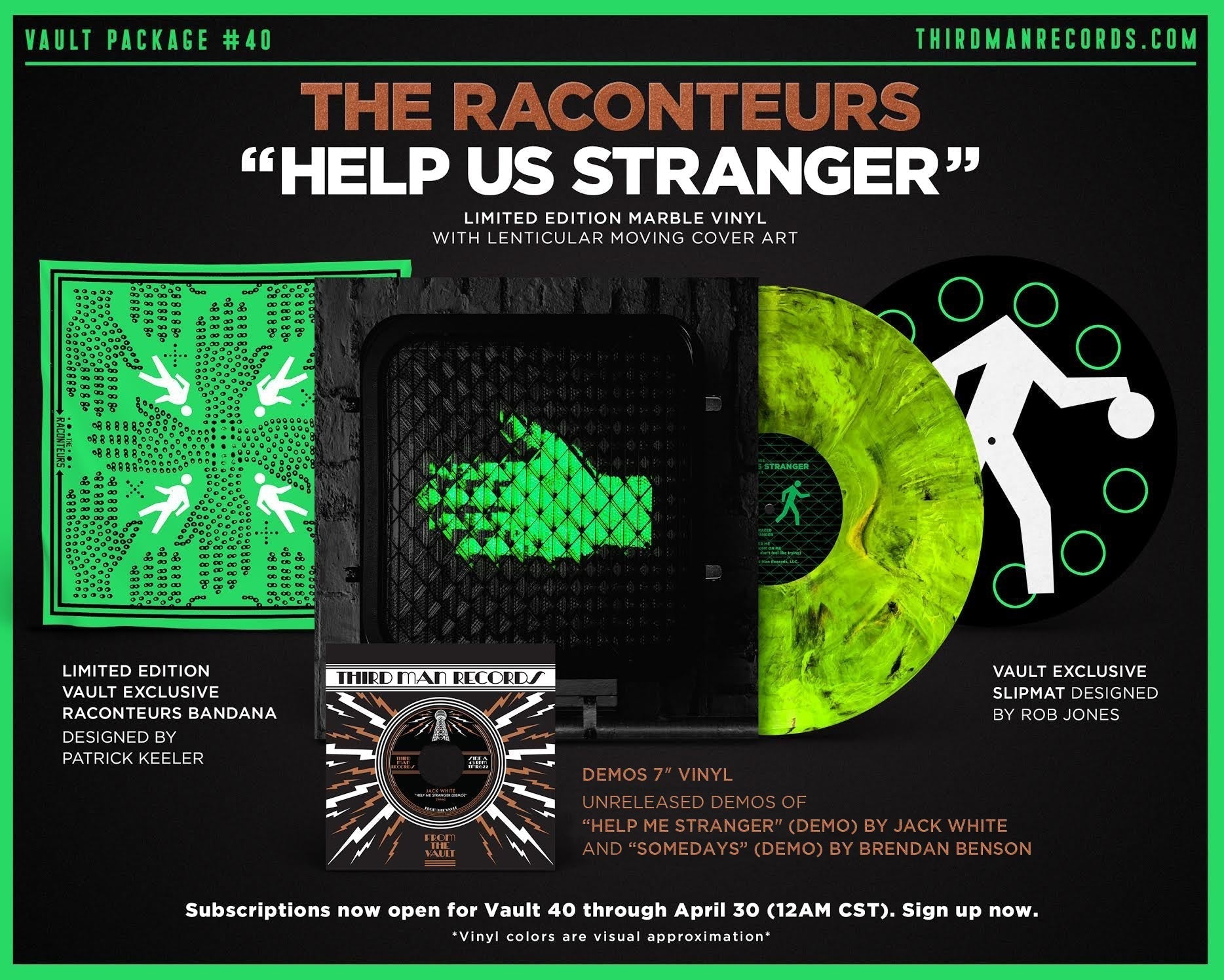 Vault #40: The Raconteurs - Help Us Stranger – Third Man Records ...