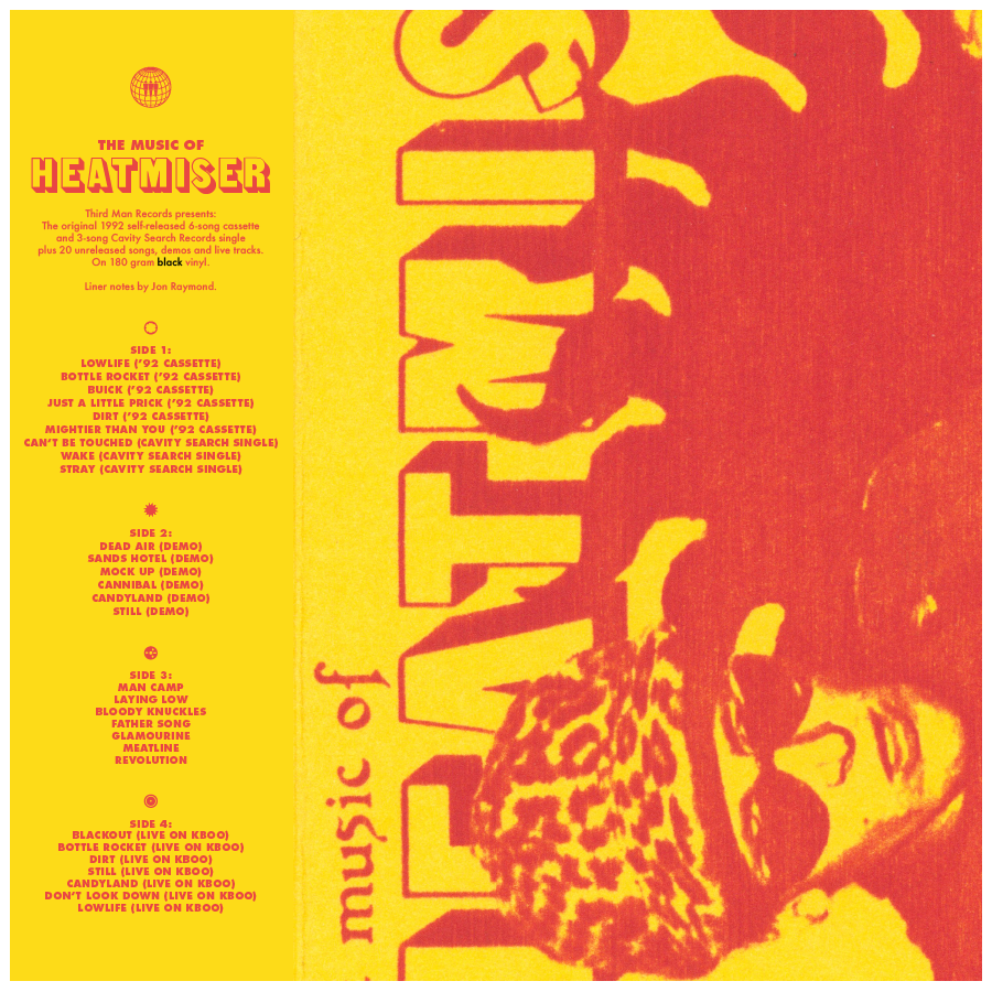 Music of Heatmiser | Elliott Smith & Neil Gust – Third Man Records ...